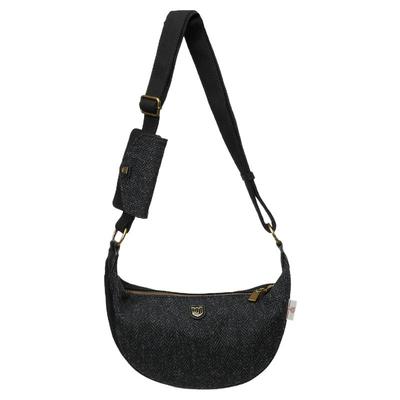 英国直邮苏格兰Islander正品Harris Tweed®羊毛格纹斜挎托特包