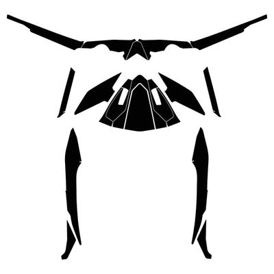 三阳DRG150二代改装配件碳纤维