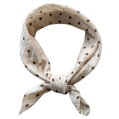 文艺小方巾叠穿韩版ins领巾头巾