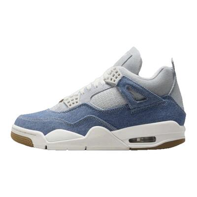AJ4牛仔蓝中帮复古篮球鞋