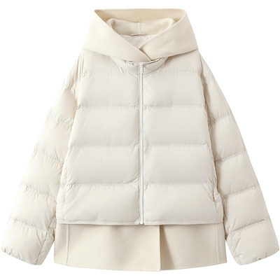 有兰假两件短款羽绒服