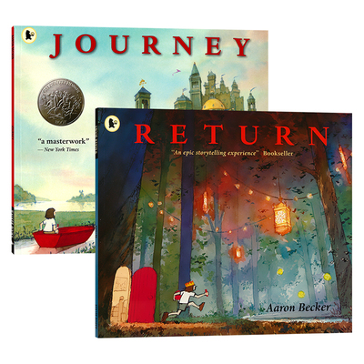 Journey Return 不可思议的旅程  儿童启蒙想象力图画故事书 Aaron Becker 凯迪克绘本奖 英文原版进口儿童图书