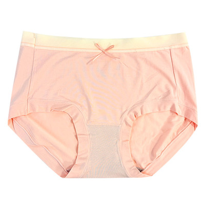 彩田内裤女新款32283中腰莫代尔纯色简约柔软石墨烯抗菌高腰32285