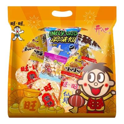 旺旺官方零食大礼包2026年新款