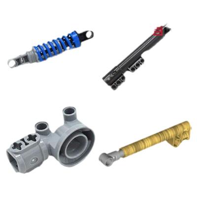 科技避震弹簧深灰乐高