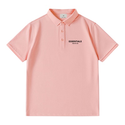 夏季潮牌休闲短袖翻领上衣