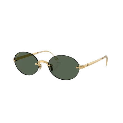 RayBan雷朋椭圆形金属太阳镜