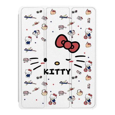 适用OPPOPad4pro凯蒂猫pad3平板Air2可爱Neo卡通11.4笔槽VIVOPad5Pro蝴蝶结13寸IQOOPad5/12.1寸SE11保护套壳