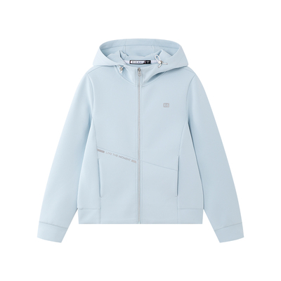 ELLEActive运动粉色连帽外套