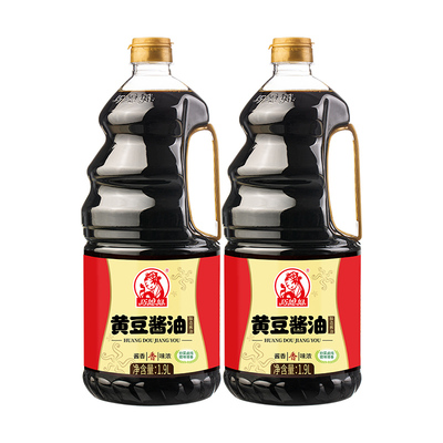 巧媳妇1.9L黄豆酱油生抽大桶装烹调炒菜卤炖家用调味品酿造料酒