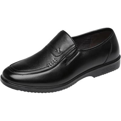 红蜻蜓春季新款中老年软底爸爸鞋