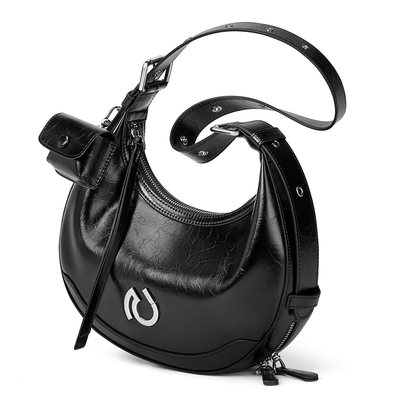 赵昭仪同款Cnoles蔻一弦月包腋下包包新款通勤单肩斜挎包女士包包