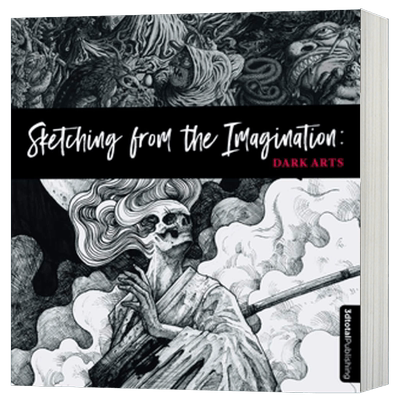 想象素描 黑魔法 手绘插画技巧 英文原版 Sketching from the Imagination 幻想速写集 黑暗艺术 英文版进口原版英语书籍