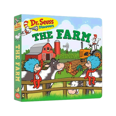 英文原版 Dr.Seuss Discovers the Farm 苏斯博士发现系列 农场 纸板书 0-3岁低幼儿童科普启蒙认知绘本 亲子互动 英文版 进口书籍