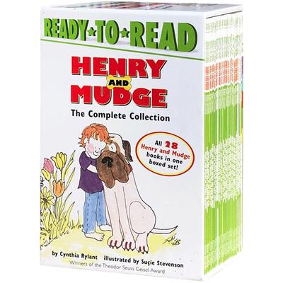 英文原版Ready to Read分级阅读系列Henry and Mudge亨利和玛吉Level pre -L3汪琣珽推荐书单二阶段绘本to go搭i can read