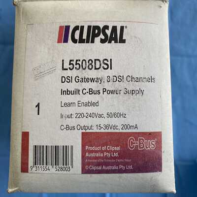 议价施耐德CLIPSAL奇胜L5508RVF智能家居灯光控制模块8路照明继电