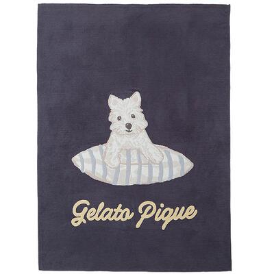 gelato pique26春夏新品毯子半边绒小狗大号盖毯床品PSGG261836
