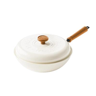 无涂层钛铁珐琅炒锅阿路弗仑