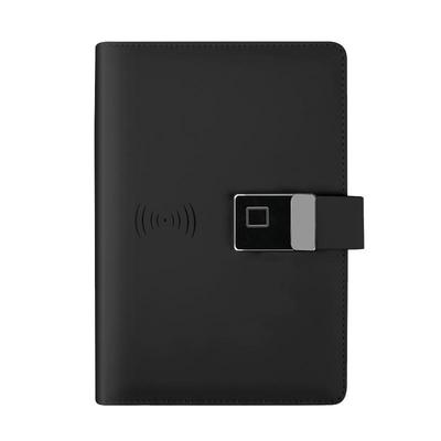 指纹密码锁日记本多功能可印logo