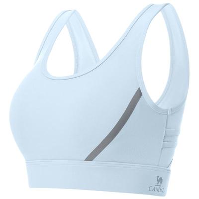 骆驼瑜伽内衣聚拢防震跑步背心