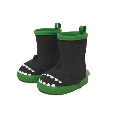 babycrayon儿童雨鞋男孩雨靴女款水鞋中大童可爱女童宝宝男童