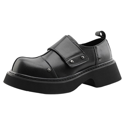 男士皮鞋年轻人增高厚底德比鞋