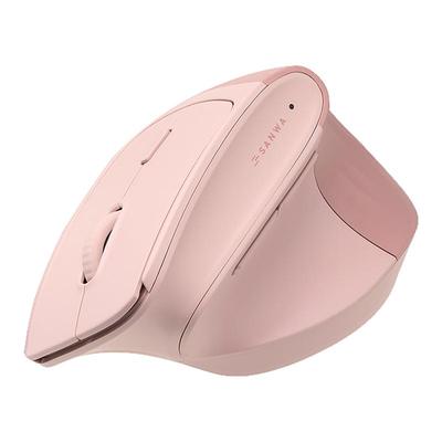 山业SANWA人体工学鼠标无线蓝牙双模垂直竖握缓解手部疲劳中大手