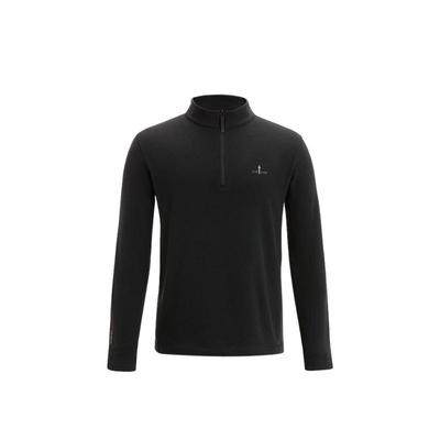 【POLARTEC】比音勒芬2025秋冬新款男女同款抓绒轻量保暖立领T恤