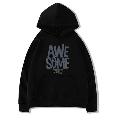 百搭潮牌连帽卫衣纯棉原创上衣