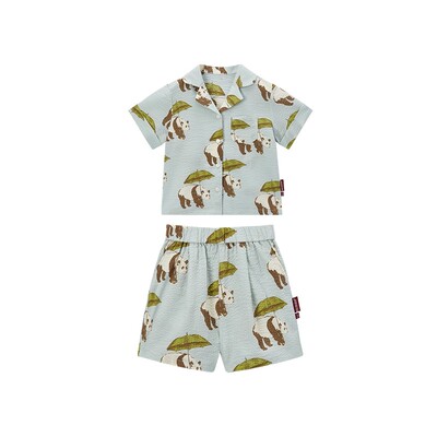 Milkbarn男女童短袖衬衫