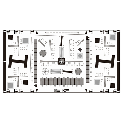 8X超大尺寸ISO12233分辨率测试卡