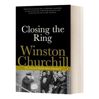 英文原版 The Second World War Volume 5 Closing the Ring 第二次世界大战回忆录卷5 紧缩包围圈 英文版 进口英语原版书籍