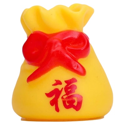 金竹福袋寿星好运寿宴蛋糕摆件