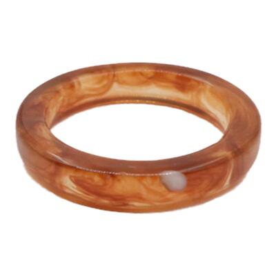 树脂基础款彩色戒指闭口