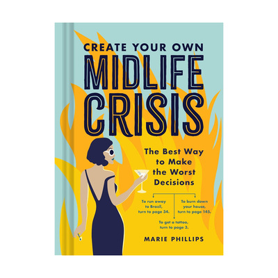 【现货】Create Your Own Midlife Crisis 制造你自己的中年危机 英文原版图书籍进口正版 心灵/励志