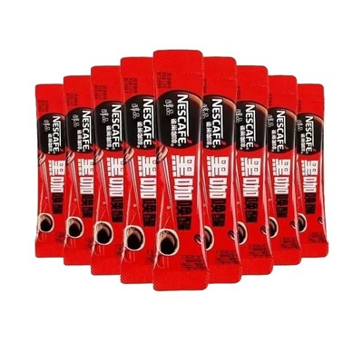 雀巢咖啡醇品美式黑咖盒装0蔗糖速溶咖啡粉冲泡熬夜提神健身搭档