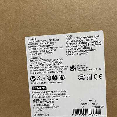 溢价-3RA6120-2BB33  SIRIUS 紧凑型负荷馈线