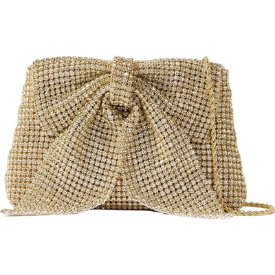 【新年礼物】Loeffler Randall 女蝴蝶结罗缎手拿包