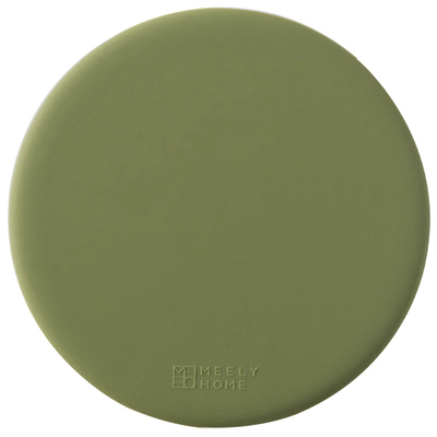 meelyhome纯色高级硅胶杯垫