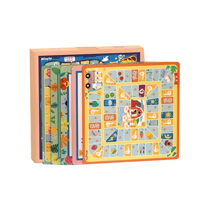 儿童飞行棋五子多功能亲子玩具棋