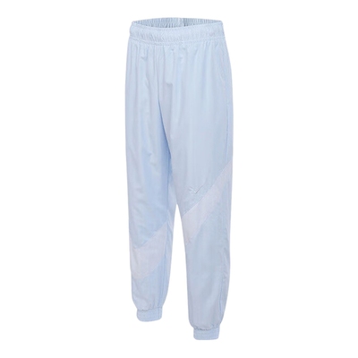 Nike耐克女裤夏季新款宽松收口运动裤休闲大勾梭织长裤HM8977-423