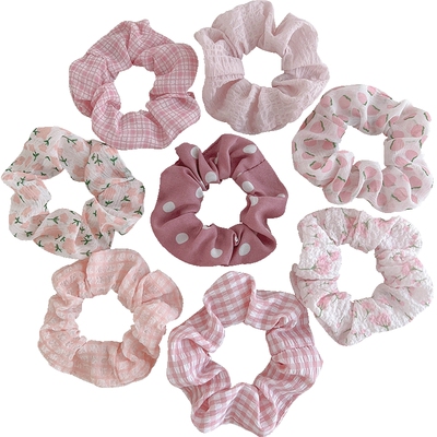 猪大肠发圈女扎发头绳小清新头花