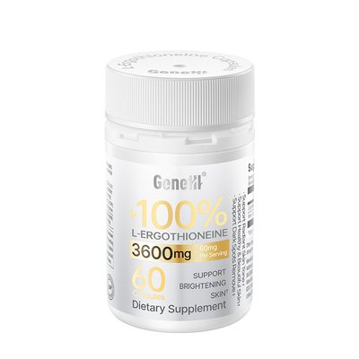 [熬夜暗沉肌] GENEIII仅三麦角硫因焕亮胶囊60mg/粒 99.99%高纯度