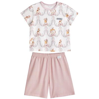 Domiamia家居服套装春夏居家产后产妇月子服纱布透气抑菌短袖睡衣