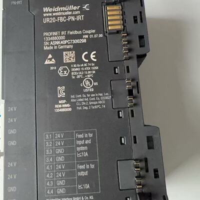 议价全新魏德米勒UR20-FBC-PN-IRT1334880000 原装现货顺丰包邮
