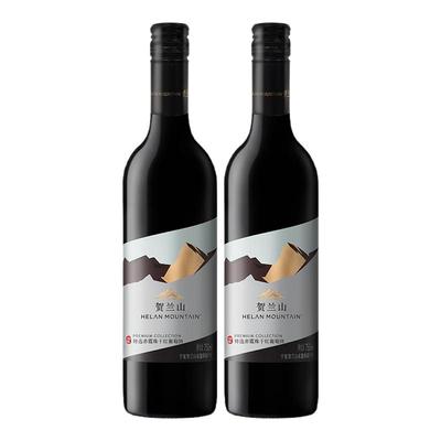贺兰山特选干红双支送礼袋