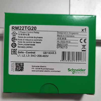议价施耐德RM22TG20/20C三相控制继电器全新原装正品质保一年议价