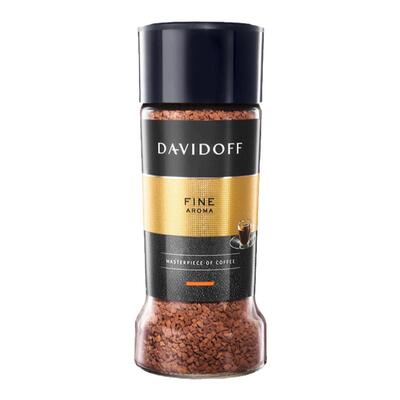 Davidoff coffee/大卫杜夫进口速溶咖啡粉柔和型黑咖啡100g瓶装