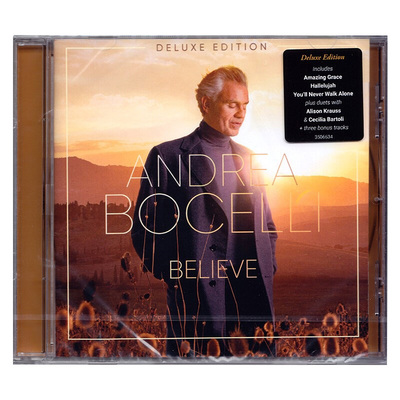 安德烈波切利 ANDREA BOCELLI BELIEVE DELUXE 原版进口CD