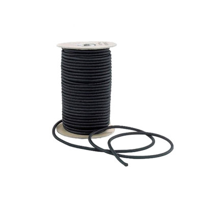 技术潜水专用皮筋Bungee Cord  4/6/7mm直径 黑色 潜品珍选